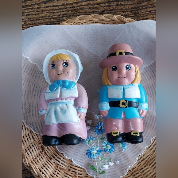 Accents | Vintage Ceramic Pilgrims | Poshmark